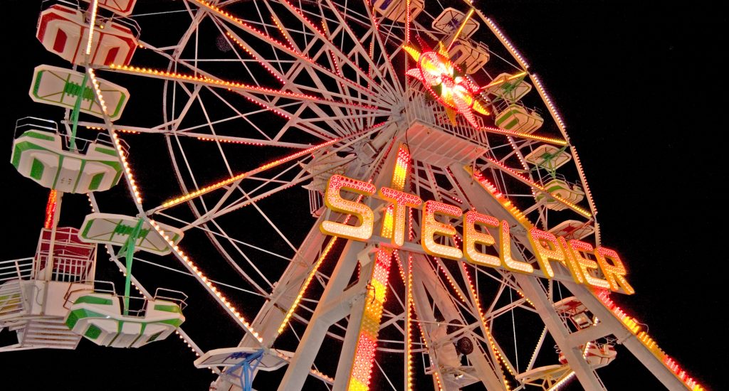 The Ferris wheel is a Steel Pier favoorite - TravelWorld International ...