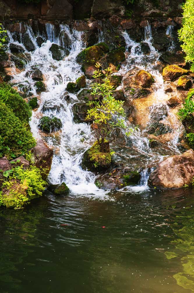At the Gojo waterfall - TravelWorld International Magazine