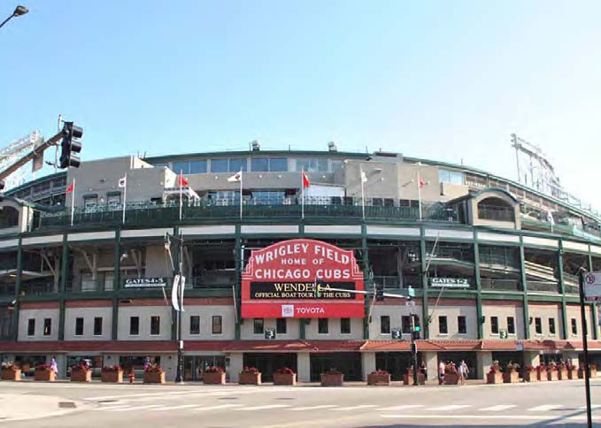 Wrigley Field entrance - TravelWorld International Magazine