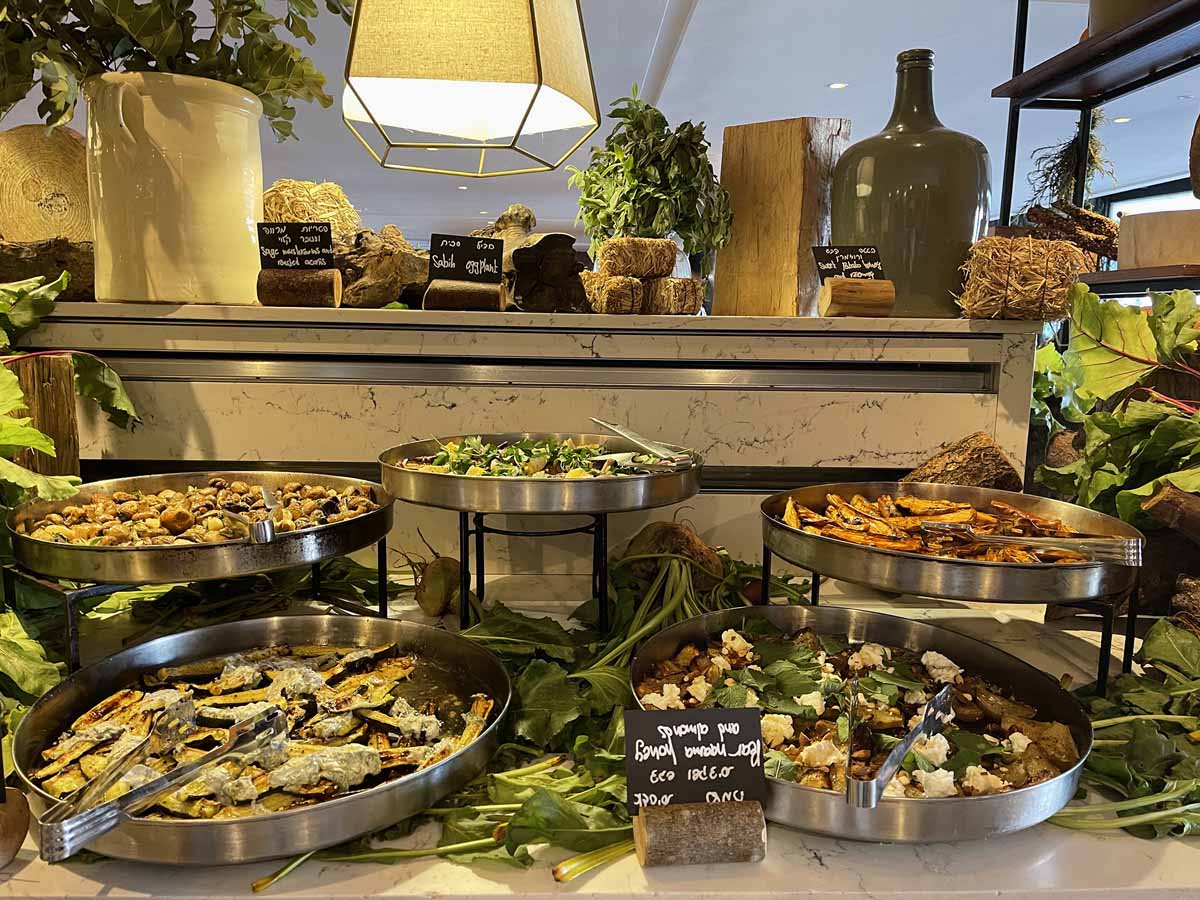 Israel-Small Section of Mitzpe Hayamim Dinner Buffet - TravelWorld ...